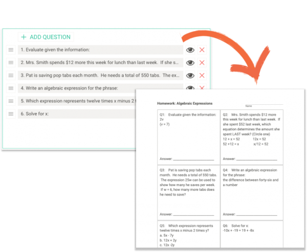 How to Make Math Quizzes and Homework | Vimme Learning